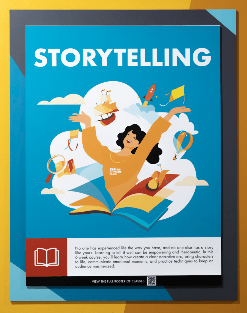 Storytelling Classes – Dallas Comedy Club Training Center